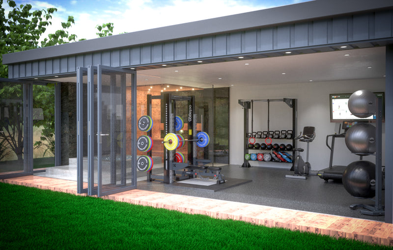 Garden Gym Out Buildings Gym Design - Training Station