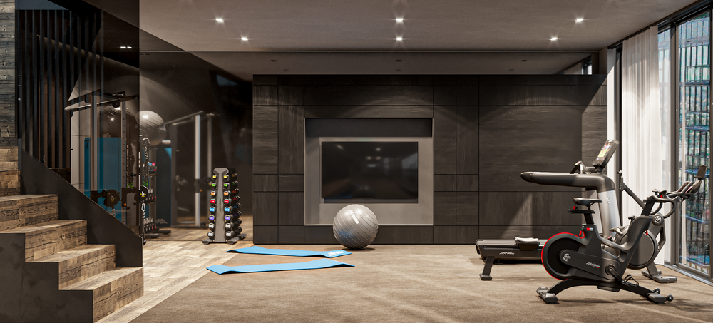 Residential Gym Design & Ideas - Training Station