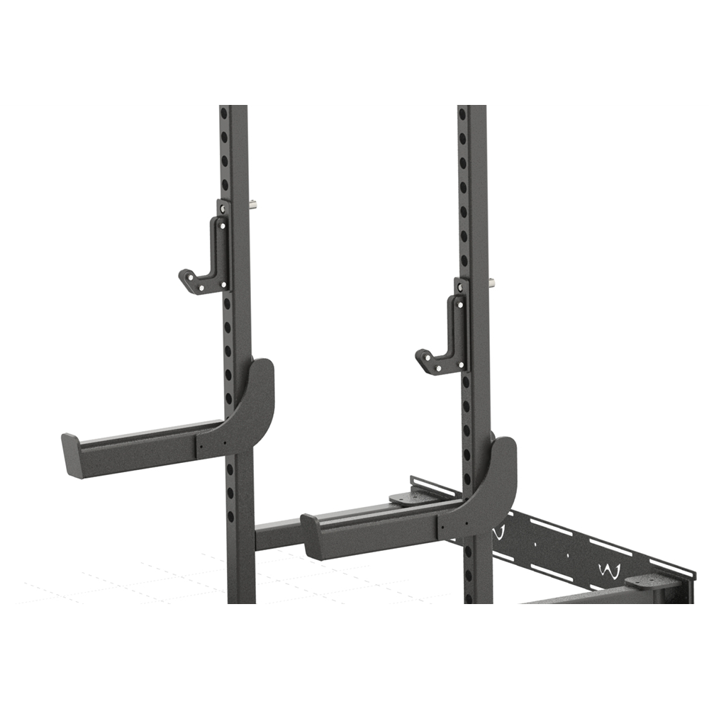 Folding Squat Rack - Space Saving For Home & Garage Gyms - Training Station